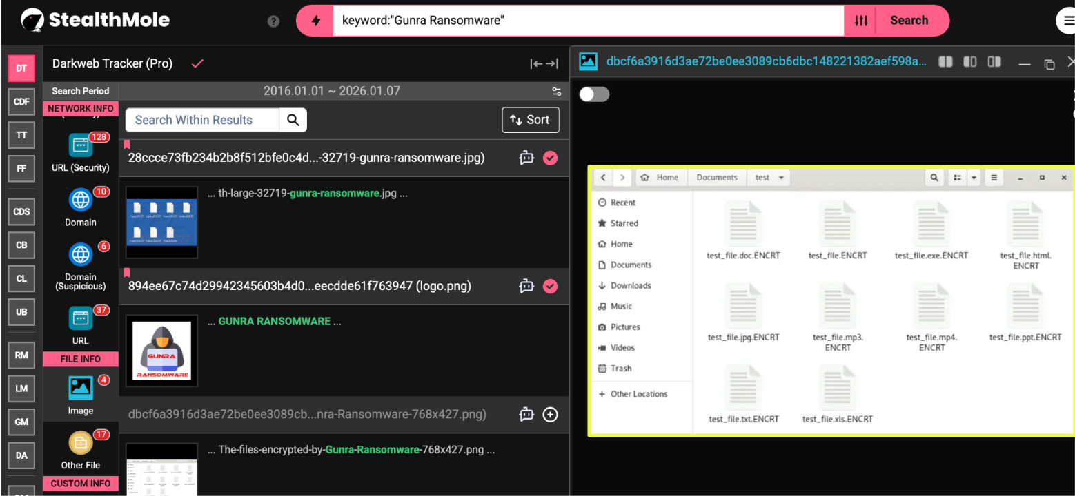 StealthMole Intelligence Hub: Gunra’s Expanding Footprint: Ransomware ...